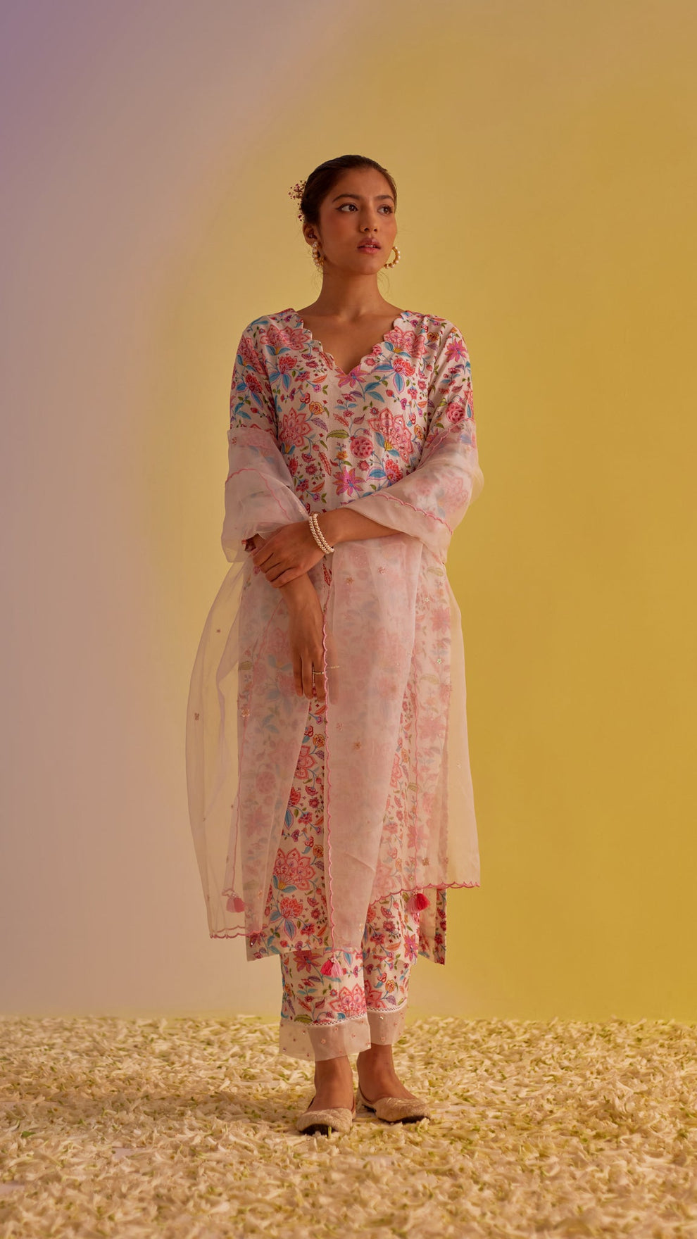 Asma - The Ivory Straight Suit Set – mansinagdev